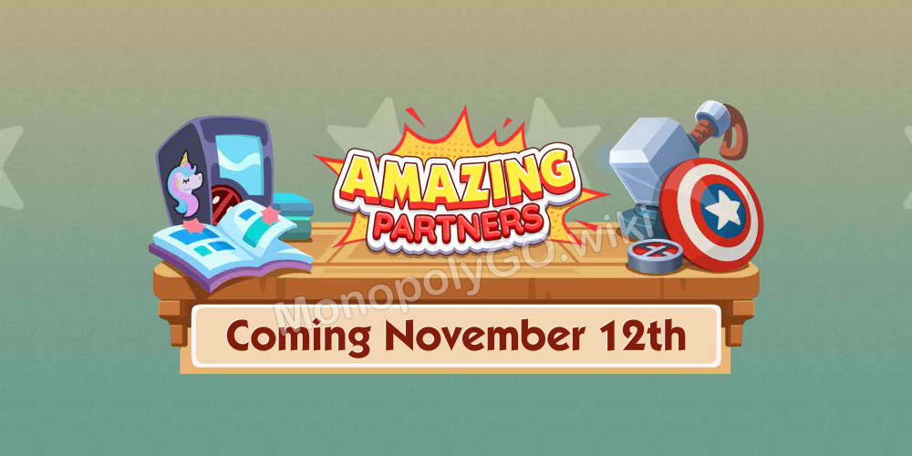 Amazing Partners: Coming November 12th