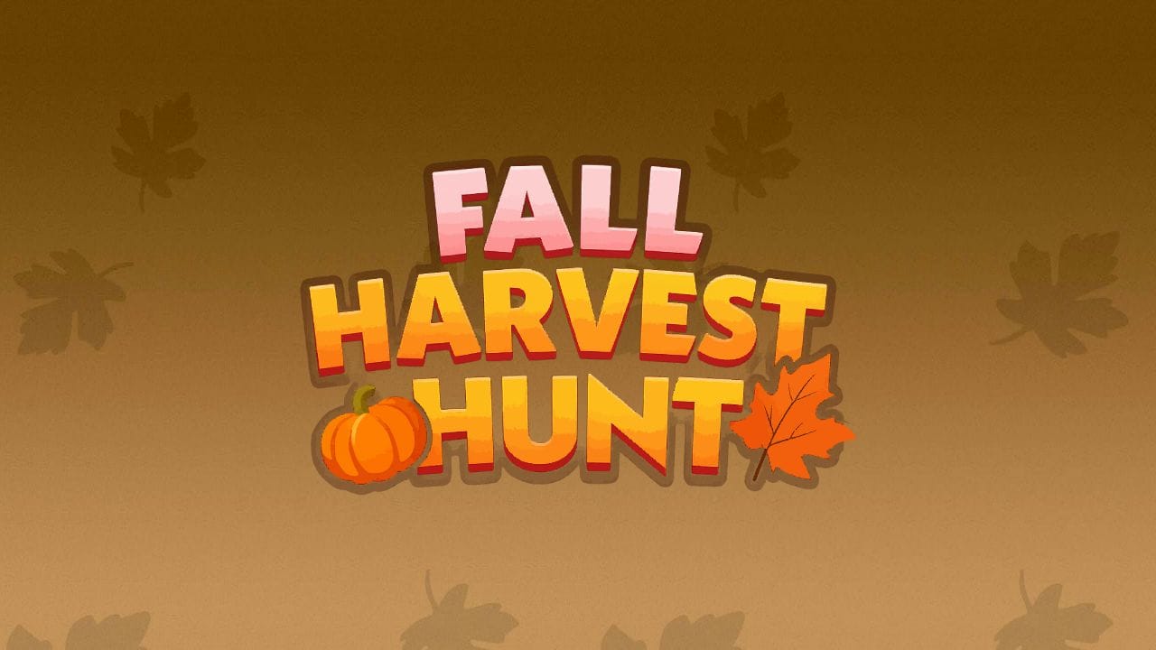 Fall Harvest Hunt - Win $100 Gift Card, Stickers, and Points!